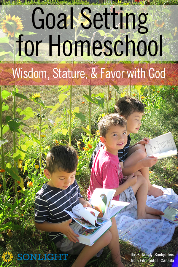 Goal Setting for Homeschool: Wisdom, Stature, and Favor with God ...