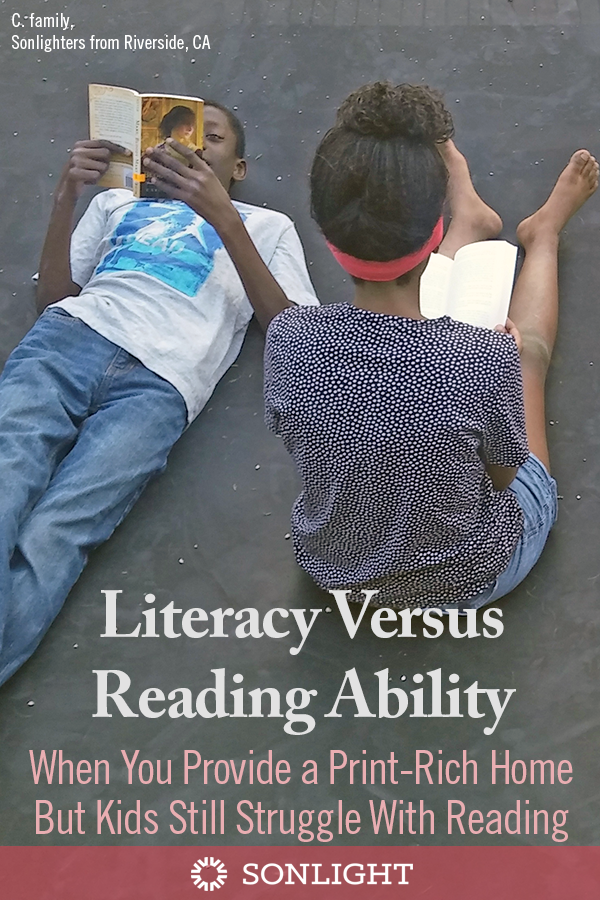 When Kids Still Struggle With Reading Even in a Print-Rich Home ...