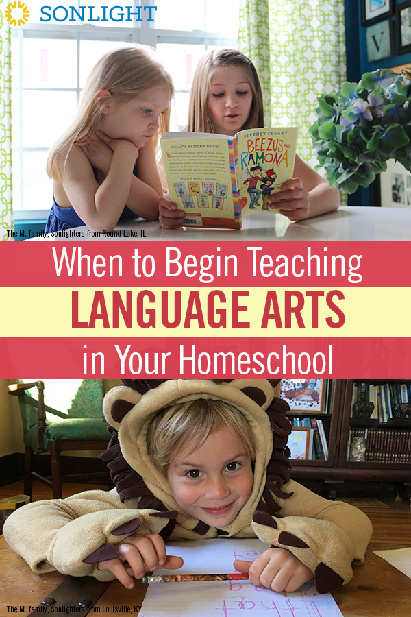 When to Begin Teaching Language Arts in Your Homeschool - Sonlight ...