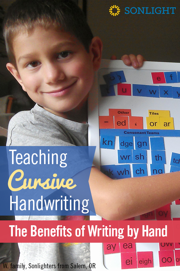 Teaching Cursive Handwriting: The Benefits of Writing by Hand ...
