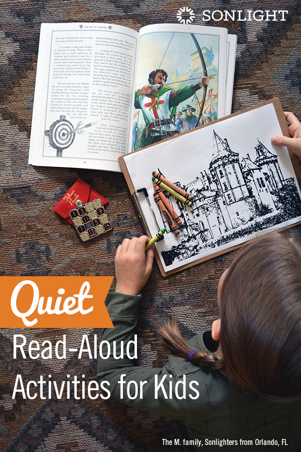 12 Quiet Read-Aloud Activities for Kids - Sonlight Homeschooling Blog