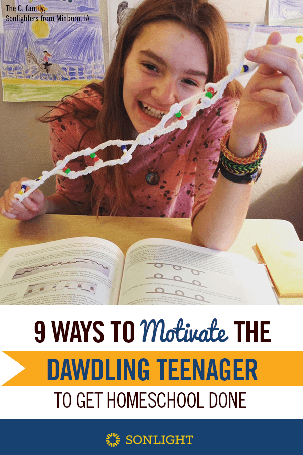 9 Ways to Motivate the Dawdling Teenager to Get Homeschool Done ...