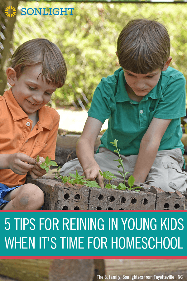 5 Tips for Reining in Young Kids When It's Time for Homeschool ...