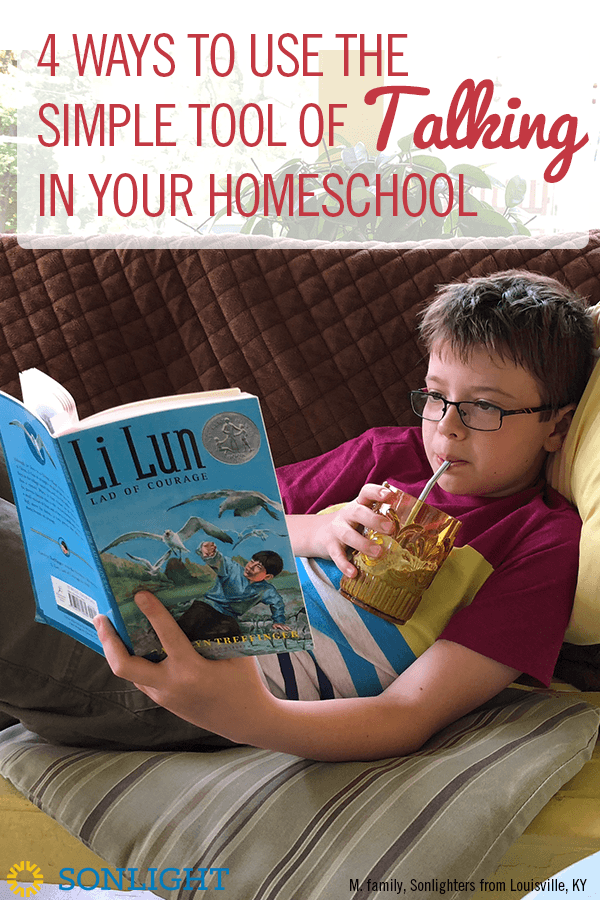 4 Ways to Use the Simple Tool of Talking in Your Homeschool - Sonlight ...