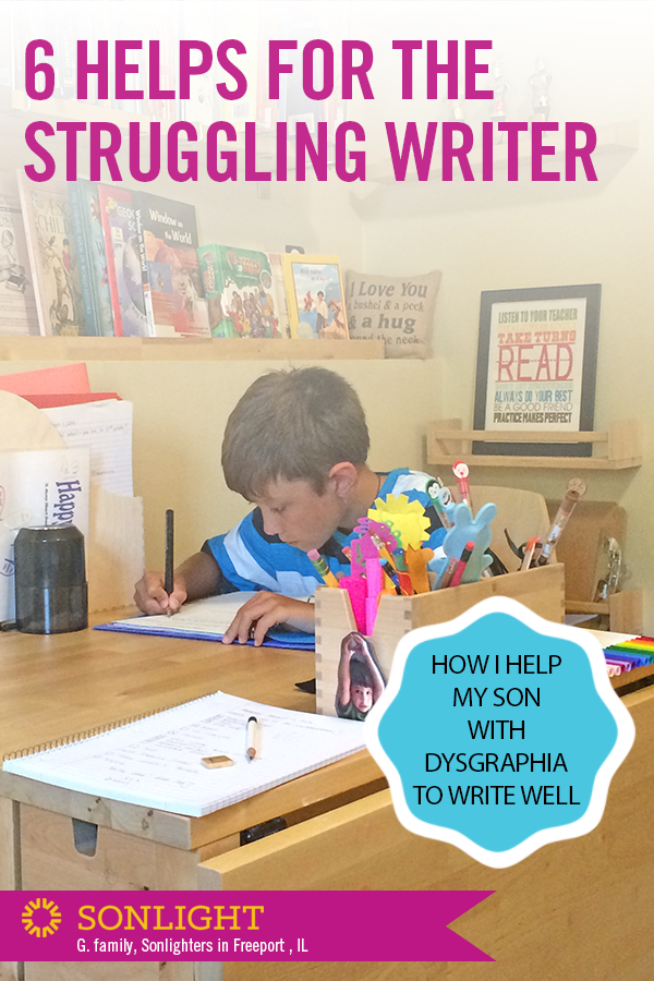 6 Helps for the Struggling Writer - Sonlight Homeschooling Blog