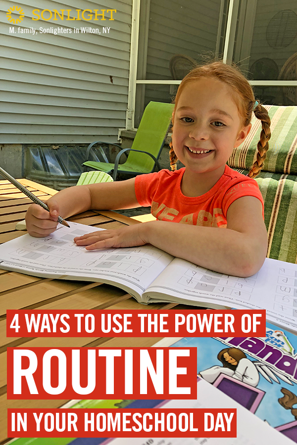 4 Ways to Use the Power of Routine in Your Homeschool Day - Sonlight ...