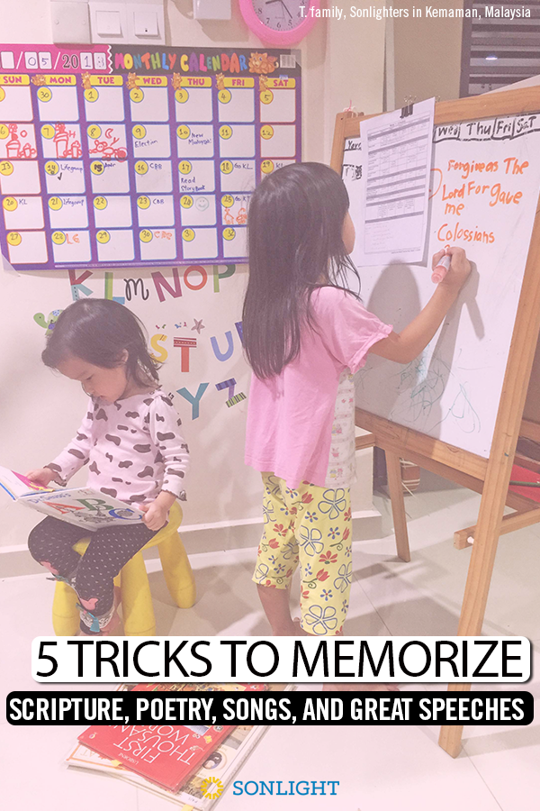 5 Tricks to Memorize Scripture, Poetry, Songs, and Great Speeches ...