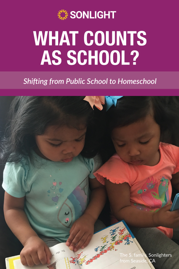 From Public School to Homeschool: What Counts as School? - Sonlight ...