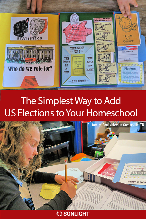 The Simplest Way to Add US Elections to Your Homeschool Day - Sonlight ...