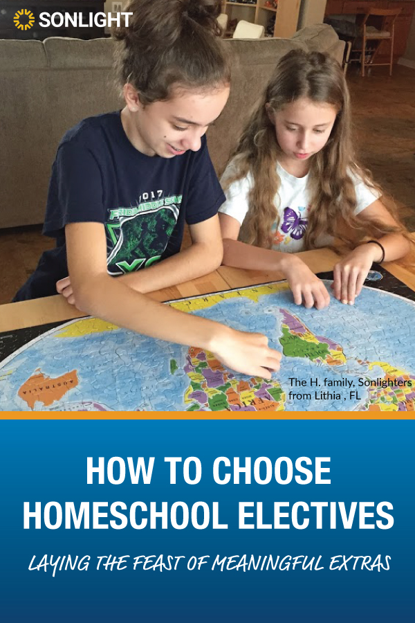 How to Choose Homeschool Electives: Ask These 4 Questions - Sonlight ...