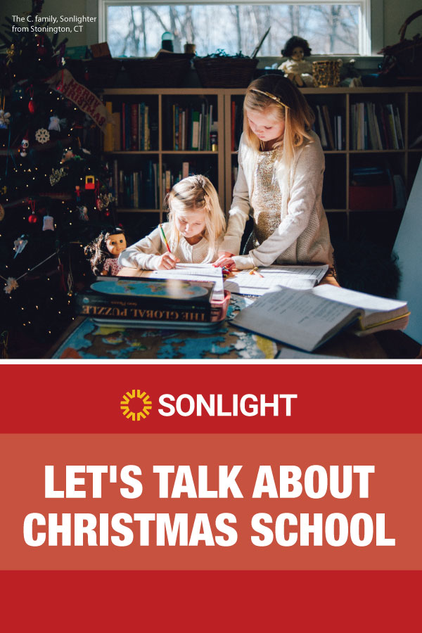 Let's Talk Christmas School! - Sonlight Homeschooling Blog