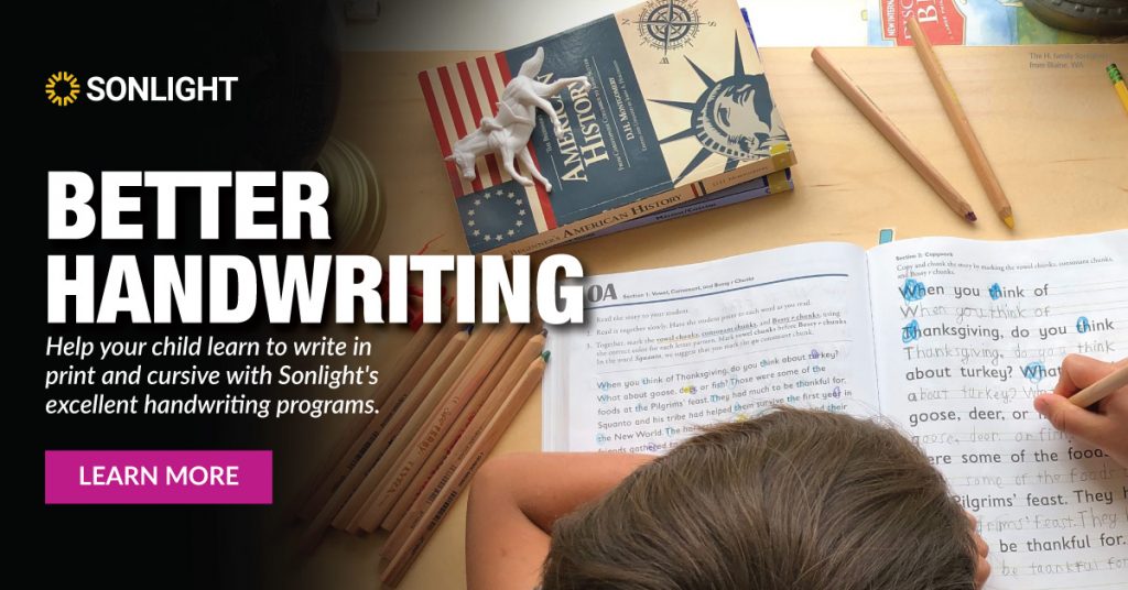 33 Techniques for Better Handwriting - Sonlight Homeschooling Blog