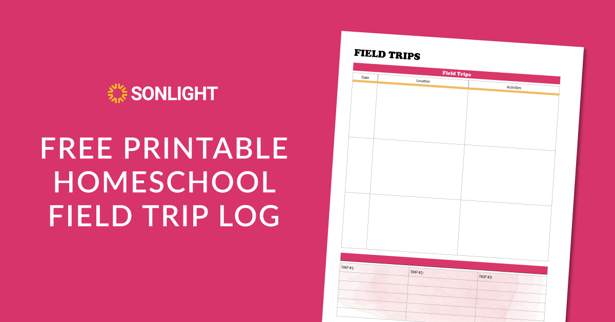 42 Homeschool Field Trip Ideas + Planning Tips & Printable Log ...