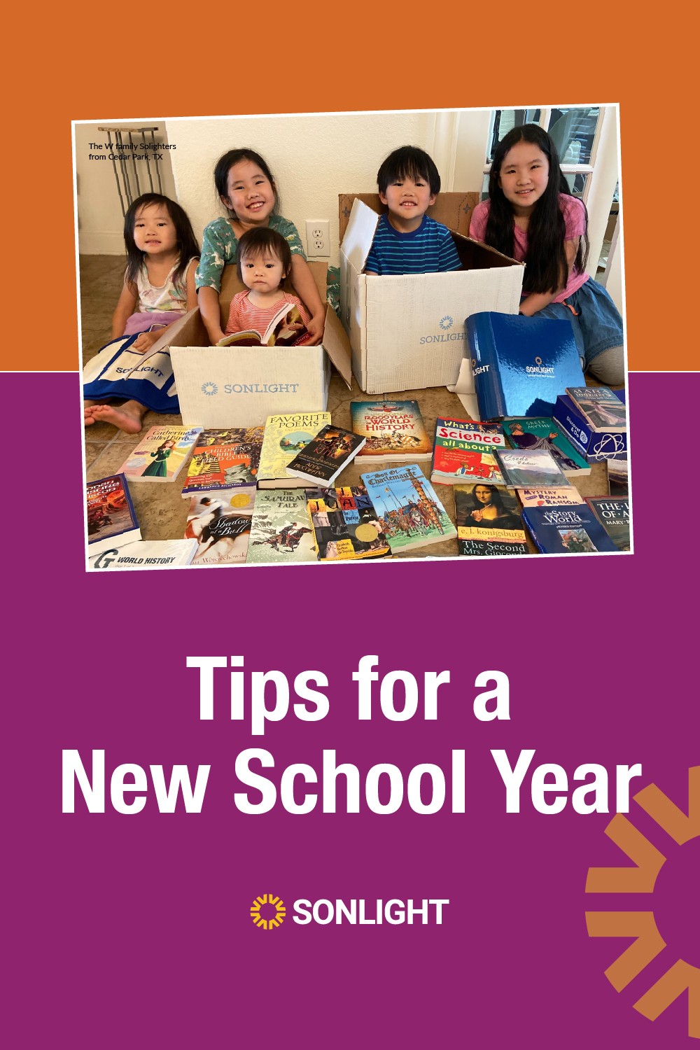 Tips for a New School Year - Sonlight Homeschooling Blog