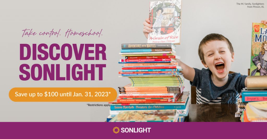 100 Reasons and 100 Dollars to Switch to Sonlight - Sonlight ...